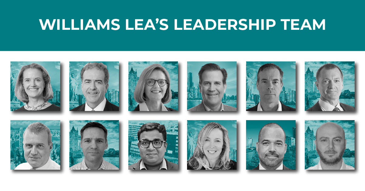 Meet our leadership team | Williams Lea